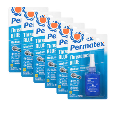 Threadlock Medium Fast Acting Nut & Bolt Thread Lock Sealant Adhesive ...