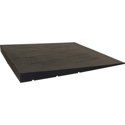 Threshold Edge Slip Resistant Rubber Ramp - 60 x 760 x 750mm - Easy Install