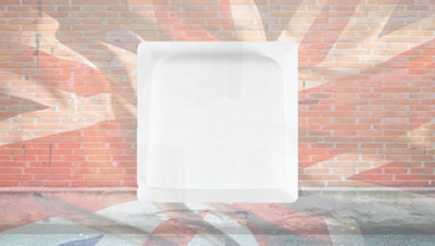 Through Wall Vent Kit - Duo Smart DS4178 with White Weatherproof Cap