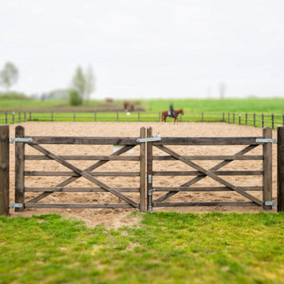 Throw Over Loop Gate Latch 12" Heavy Duty Galv 3" Wide for Horse ...