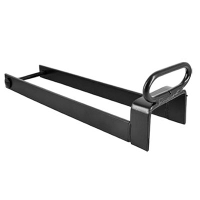 Throw Over Loop Gate Latch 14" Heavy Duty Black 3" Lifting Handle for ...