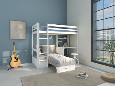 Thuka hit high-sleeper 9 with futon silver