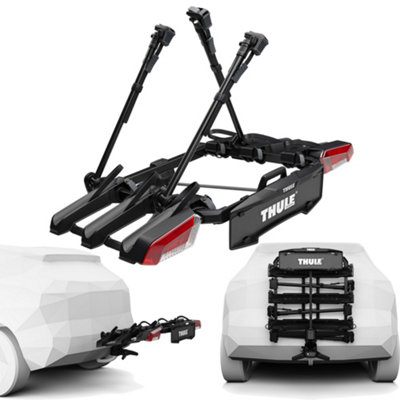 Thule OutPace 3 Bike Platform Towbar Cycle Rack Carrier, Tilts & Folds