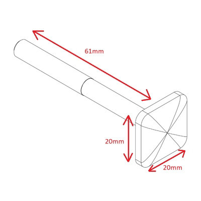 Thule ProRide 591, 598 Bike Carrier Rack T Track Bolts Full Set - Spare ...