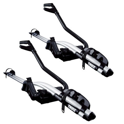 Thule ProRide Premium Bike Cycle Carrier Rack Roof Mount - Twin Pack