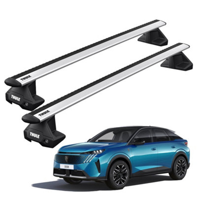 Thule Roof Rack Bars, Peugeot 3008 / E-3008 SUV 2024+ on Wing Bar Evo ...