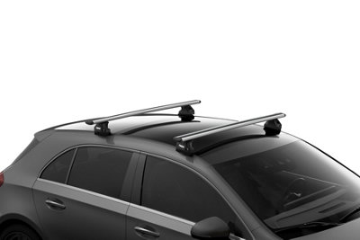 Thule Roof Rack Wing Bar Evo Complete Kit, Fits Mercedes EQE SUV 2023 ...