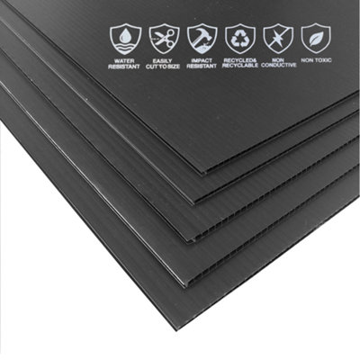 TI-PRO 250 Pack Correx Floor Protection Sheets 2.4M X 1.2M X 2MM