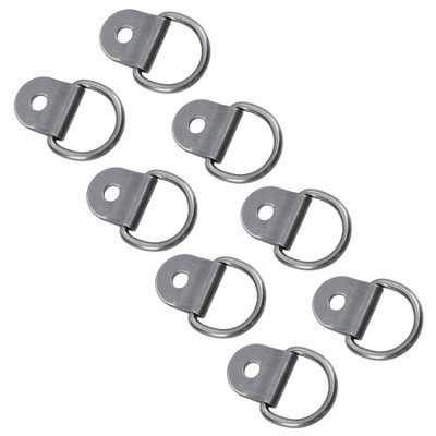 Tie Down Anchor Dee Ring 8 Pack Stainless Steel Lashing Hook Point ...