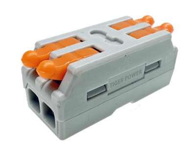 Tiger Power Supplies TGR-QC-2-2 - 2 Way Quick Wire Inline Lever Lock ...