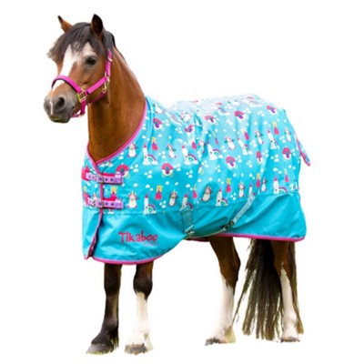 Tikaboo Standard-Neck Unicorn Lite Horse Turnout Rug Blue (4) | DIY at B&Q