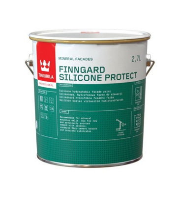 TIKKURILA FINNGARD SILICONE PROTECT FACADE PAINT - SMOOTH MATT MASONRY ...