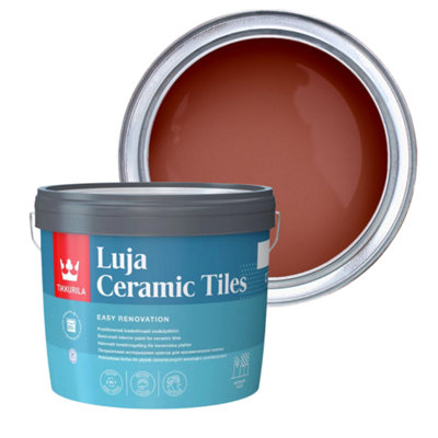 Tikkurila Luja Ceramic Tiles Paint - 3L in Madras N411