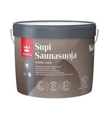 Tikkurila Supi Sauna Finish (Saunasuoja) - Anti-Mould Lacquer Treatment ...