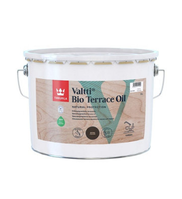 Tikkurila Valtti Bio Terrace Oil - Bio Based, High-Performance Wood Oil ...
