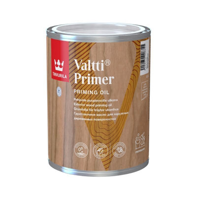 Tikkurila Valtti Primer - Clear Exterior Wood Priming Oil For Timber ...