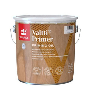 Tikkurila Valtti Primer - Clear Exterior Wood Priming Oil For Timber ...