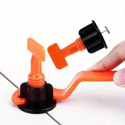 Tile Leveler Set, Ceramic Tile Spacers, Wall & Floor Positioning Tools