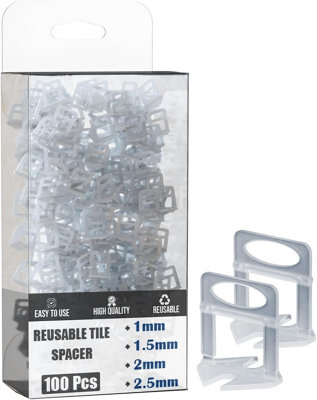 Tile Leveling Spacers for Ceramic & Stone Perfect Tile Installation ...