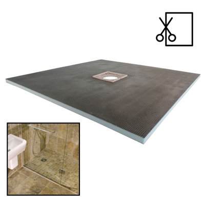 Tile On Shower Tray for Wet Room, Bathroom, Shower - tileable ...