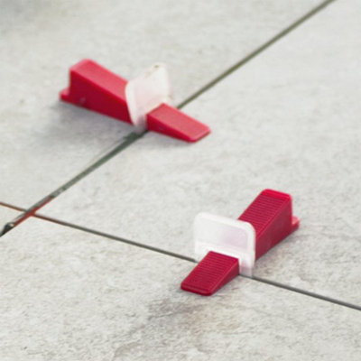 Tileasy Tile Levelling System Wall & Floor Wedges Pack of 100