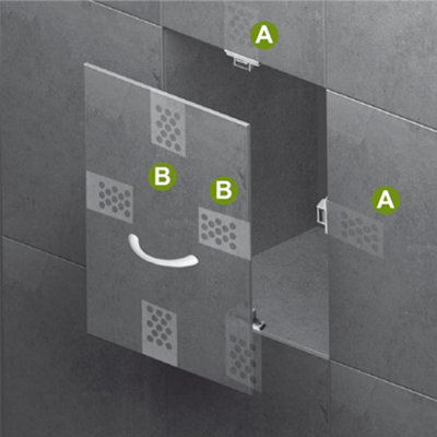 Tiled Magnetic Catches Kit Access Panel Control Hatch Inspection ...