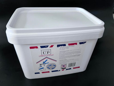 Tiled Up Floor Levelling System - Pack Includes 200 Clips-400 Wedges ...