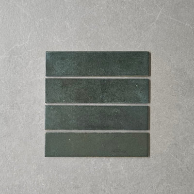 Tiles360 Realm Emerald Green Tile Porcelain Wall Tiles Gloss Pack of 32 ...