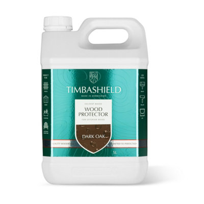 TIMBASHIELD WOOD PROTECTOR 5 LITRES (DARK OAK)