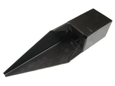 Timber Fence Post Repair Spur 4" (Pack of 1 Wedge Grip Metal Support 100MM)