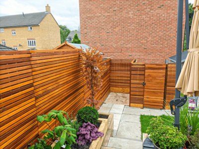 Timber Focus Cedar Slats Premium Clear Canadian Western Red Cedar (L) 2 ...