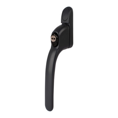 Timber Series Connoisseur MK2 Inline Locking Espag Window Handle - Anthracite Grey (RAL 7016 ...