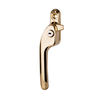 Timber Series Guru Cranked Locking Window Fastener - Polished Gold ...