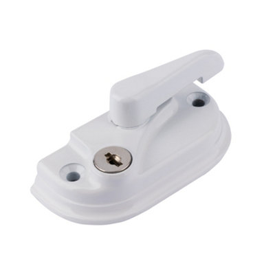 Timber Series High Security Modern Cam Lock - White