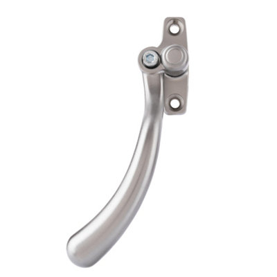 Timber Series Tear Drop Espag Window Handle (Left Hand) - Hardex Graphite