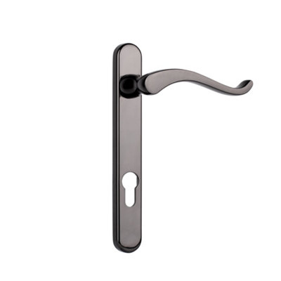 Timber Series Windsor Swan Door Handle (Left Hand) - Bronze - (Sold in ...