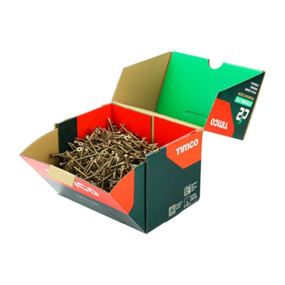TIMCO C2 Strong-Fix Multi-Purpose Premium Countersunk Gold Woodscrews ...