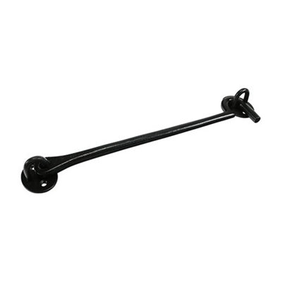 Timco - Cabin Hooks - Black (Size 10" - 1 Each)