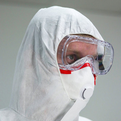 Timco - Cat III Type 5/6 Coverall - High Risk Protection - White (Size ...