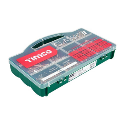 TIMCO Classic Multi-Purpose Countersunk Gold Woodscrews Assorted Case ...