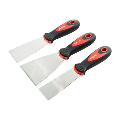 Timco - Decorators Scraper Set (Size 3pcs - 3 Pieces) | DIY at B&Q