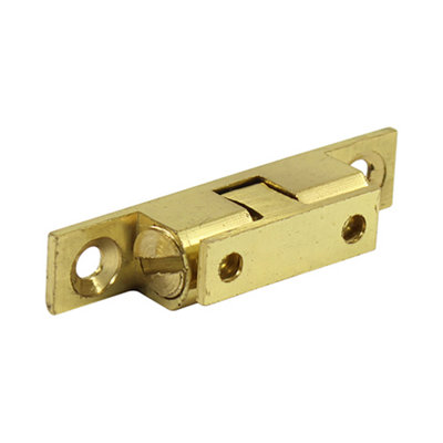 Timco - Double Ball Catches - Electro Brass (Size 43mm - 2 Pieces)