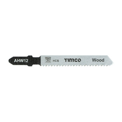 TIMCO Jigsaw Blades Wood Cutting HCS Blades - T119B | DIY at B&Q