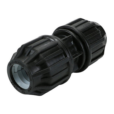 TIMCO MDPE Pipe Fittings Coupler - 20 x 20mm