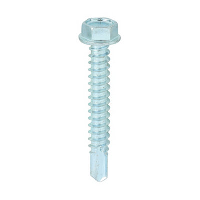 Timco - Metal Construction Light Section Screws - Hex - Self-Drilling ...