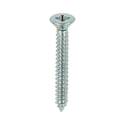 Timco - Metal Tapping Screws - PZ - Countersunk - Self-Tapping - Zinc ...