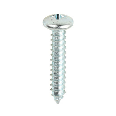 Timco - Metal Tapping Screws - PZ - Pan - Self-Tapping - Zinc (Size 12 ...