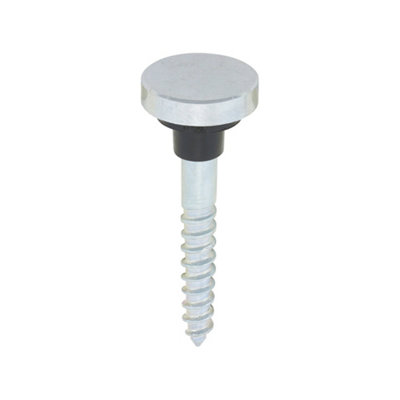 TIMCO Mirror Screws Flat Head Chrome - 8 x 1 1/4 | DIY at B&Q