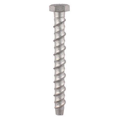 TIMCO Multi-Fix Bolts Hex Head Exterior Silver - 12.0 x 100 | DIY at B&Q