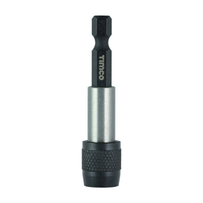 Timco - Quick Release Magnetic Bit Holder (Size 1/4 x 60 - 15 Pieces)